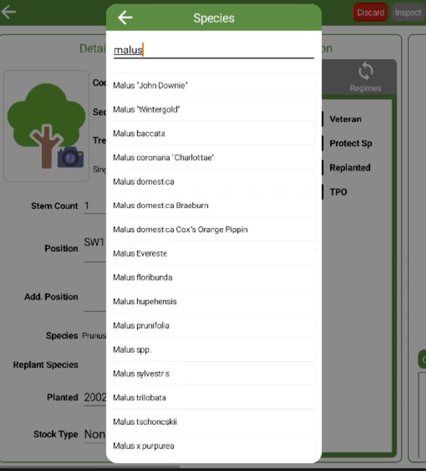 Ezytreev tree management software - arb.company